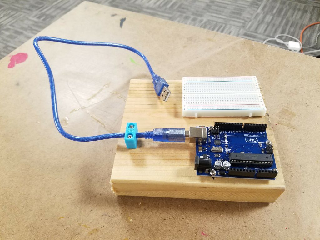 3D Printed USB Strain Relief and Student Project Boards for Arduino UNO ...